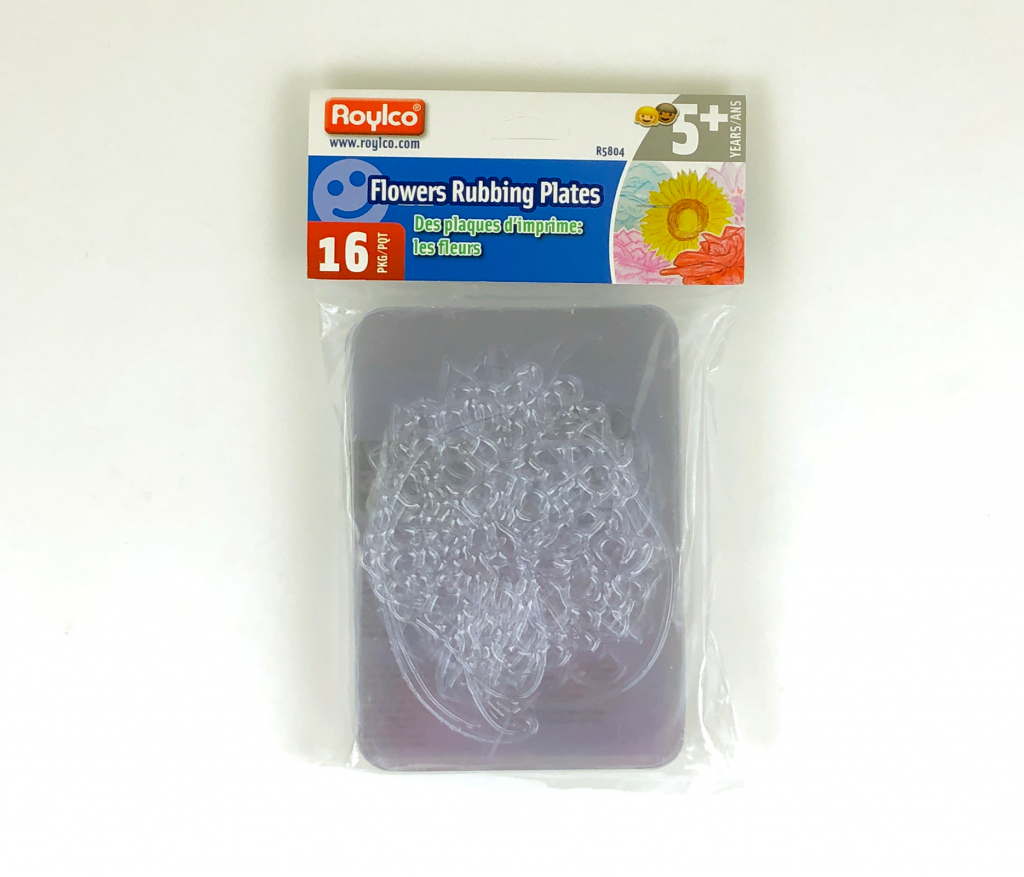 Flower Rubbing Plates - Puzzleheads Educational Products