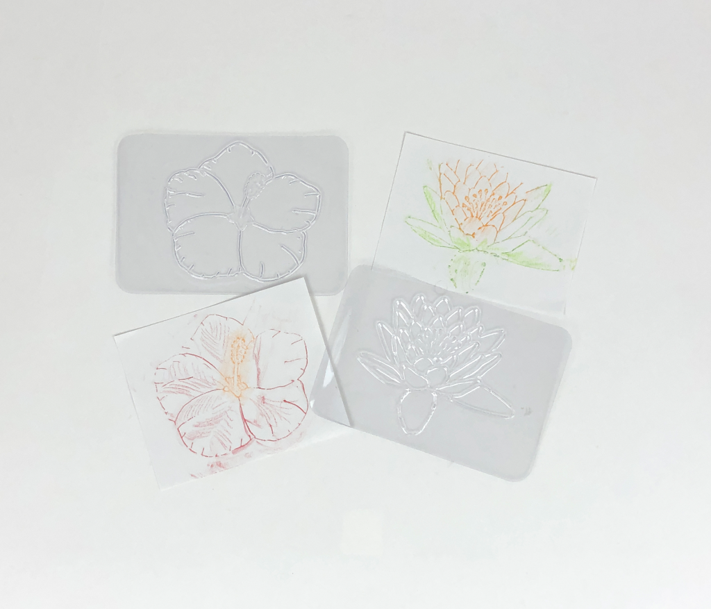 Flower Rubbing Plates - Puzzleheads Educational Products